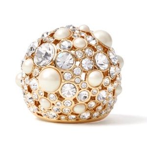 kate spade | Jewelry | Kate Spade Pick A Pearl Cocktail Ring | Poshmark
